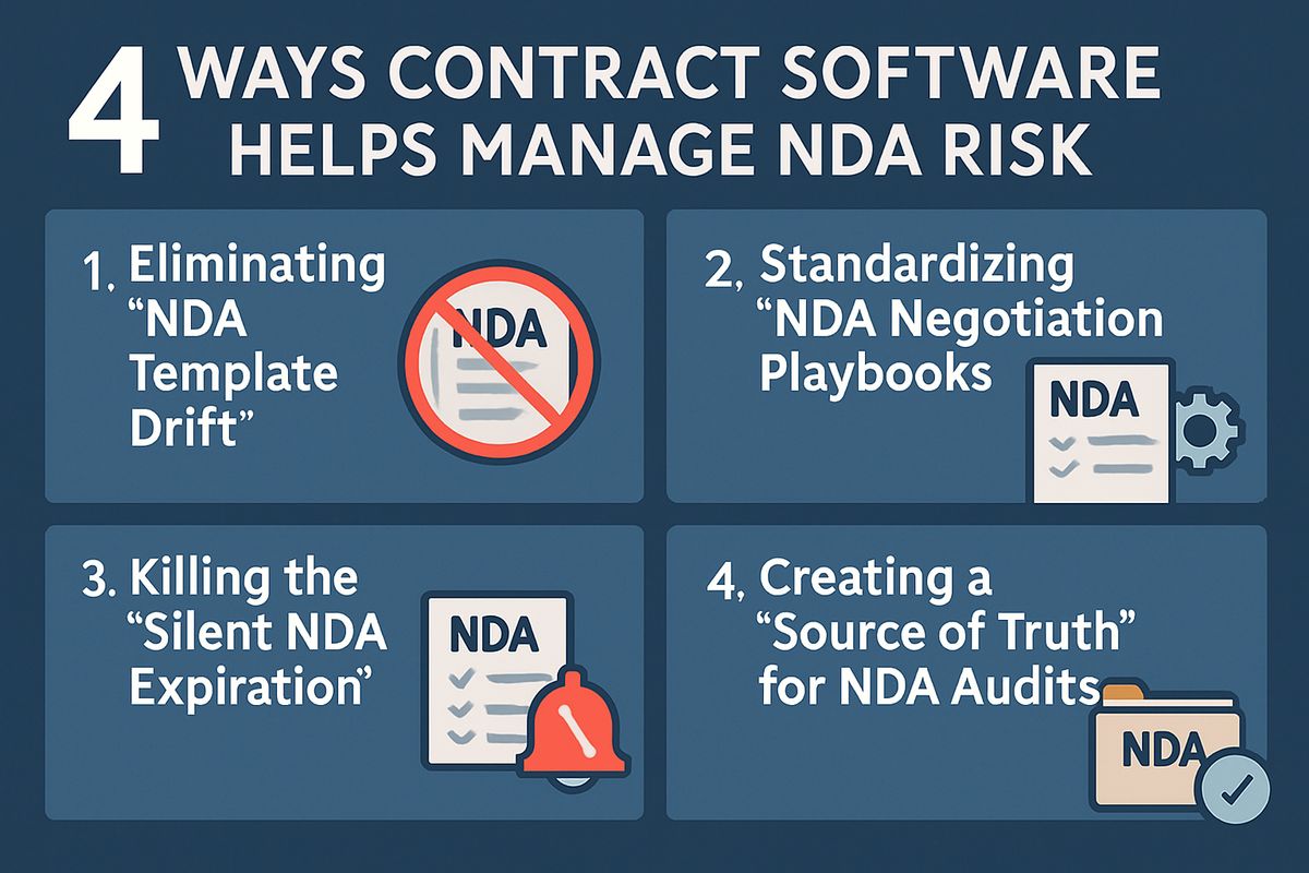 4 Ways Contract Software Helps Manage NDA Risk | Pactly