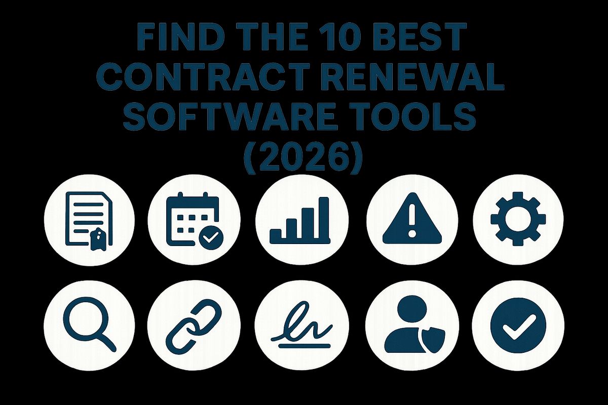 Find The 10 Best Contract Renewal Software Tools (2026) | Pactly