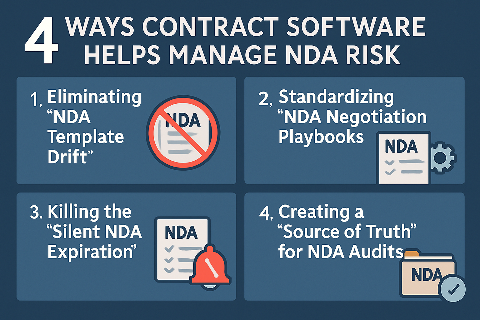 4 Ways Contract Software Helps Manage NDA Risk